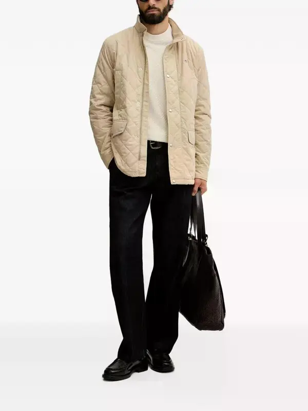 Gant Quilted High-neck Jacket
