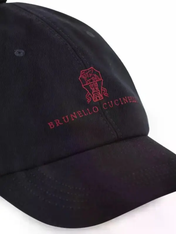 Brunello Cucinelli Logo-embroidered Garment-dyed Baseball Cap