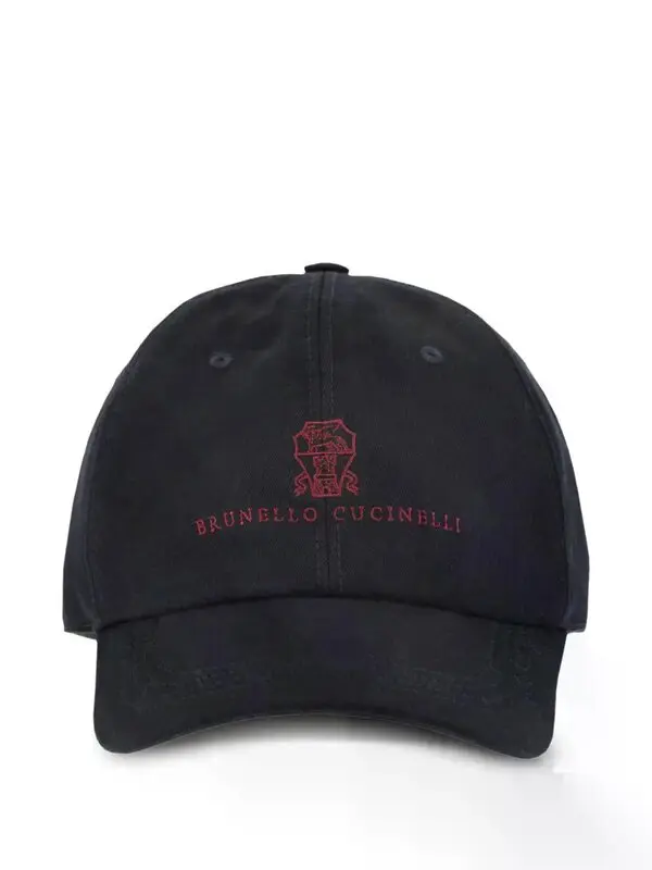 Brunello Cucinelli Garment-dyed Baseball Cap - Black