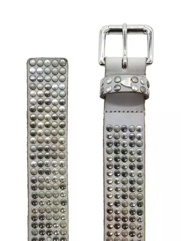 HTC LOS ANGELES Stud-embellished Leather Belt