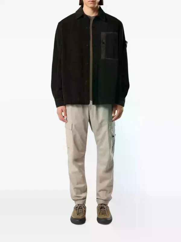 Stone Island Corduroy-patchwork Jacket