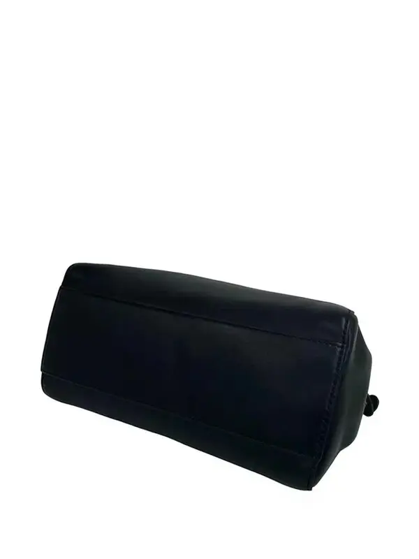 Fendi 2000-2026 Mini Leather Peekaboo Iconic Satchel