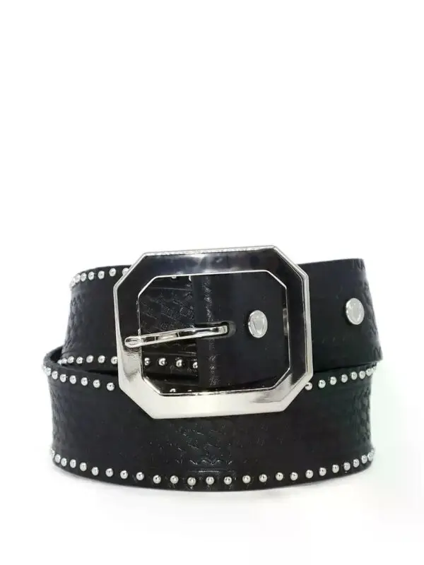 HTC LOS ANGELES Mulholland Studded Leather Belt