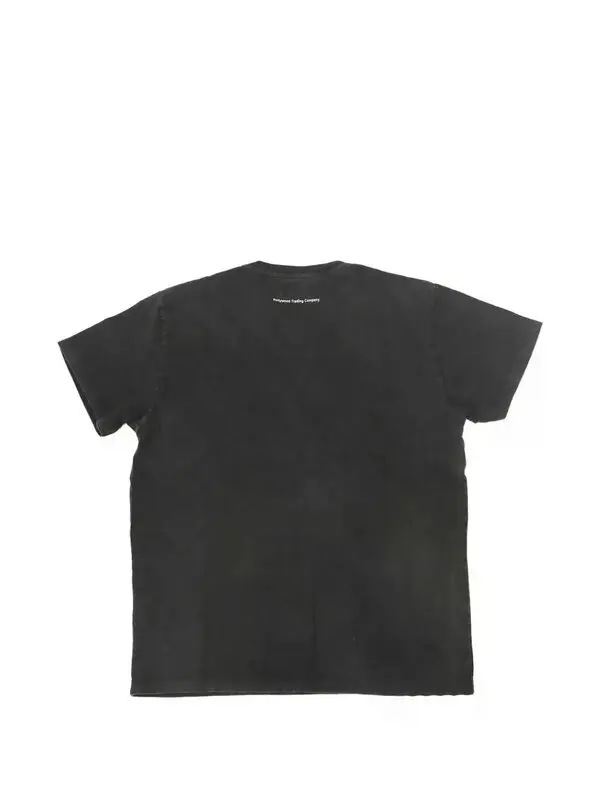 HTC LOS ANGELES Distressed-effect Print T-shirt