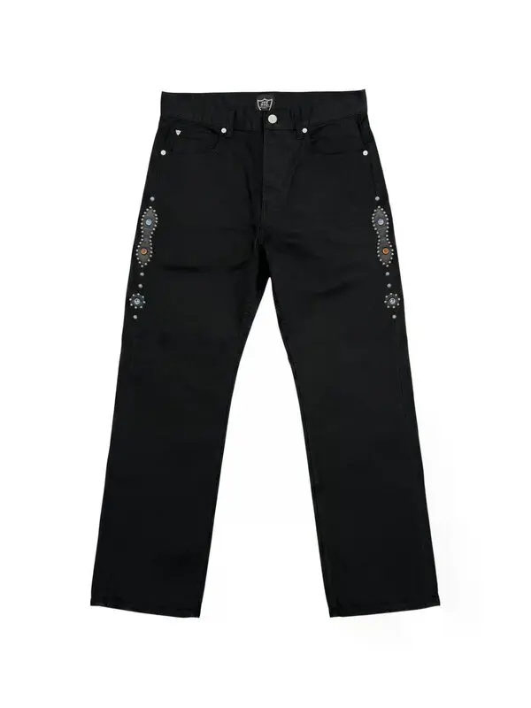 HTC LOS ANGELES Studded Moustache Jeans