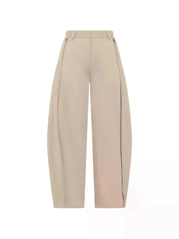Loewe Pleated Straight-leg Trousers