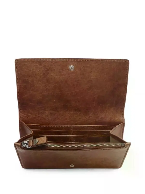 HTC LOS ANGELES Flower-studded Leather Wallet
