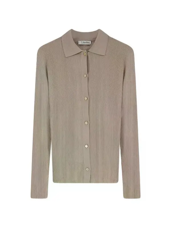 Max Mara Ribbed-knit Cardigan