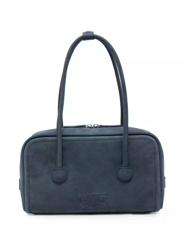 MARGESHERWOOD Boston Nubuck-leather Tote Bag - Blue