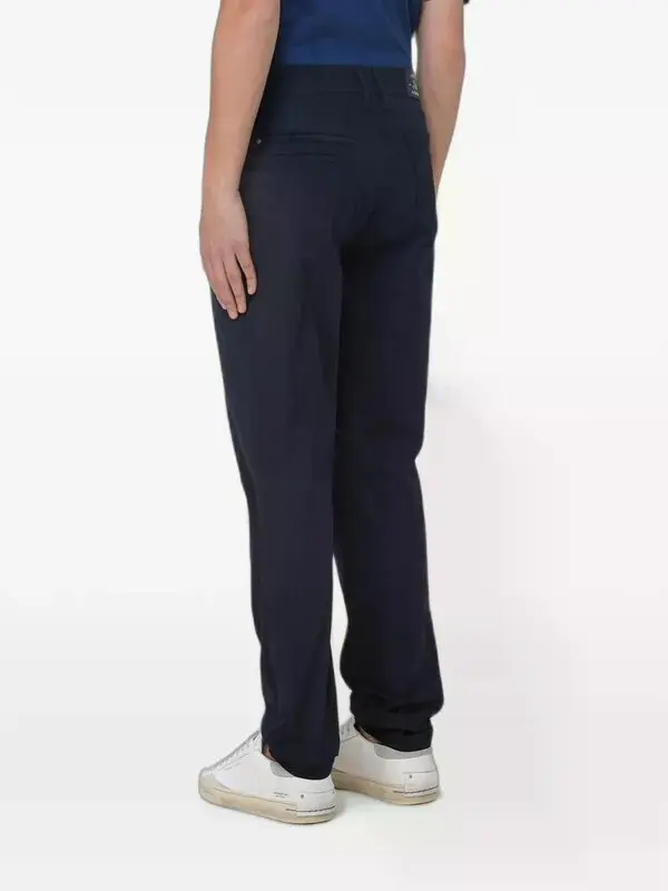 JECKERSON J18 Slim-fit Gabardine Trousers - Blue
