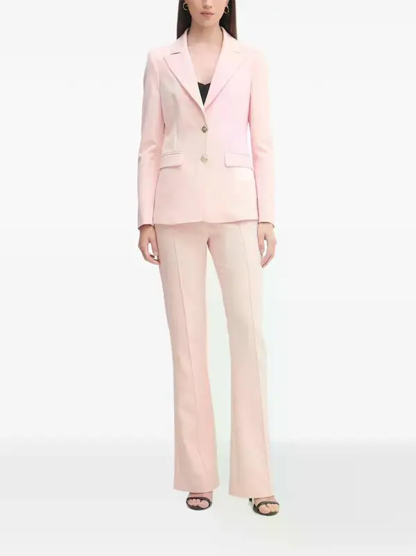 GAUDI Pressed-crease Flared Trousers