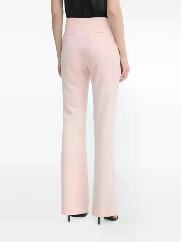 GAUDI Pressed-crease Flared Trousers