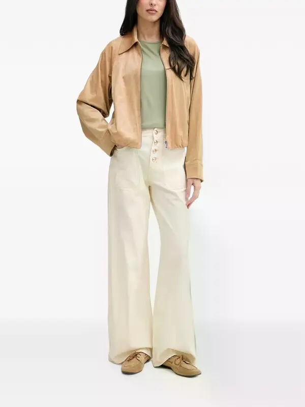 GAUDI Button-fastening Wide-leg Jeans