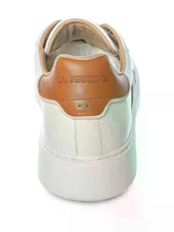 LA MARTINA Blubber Leather Sneakers
