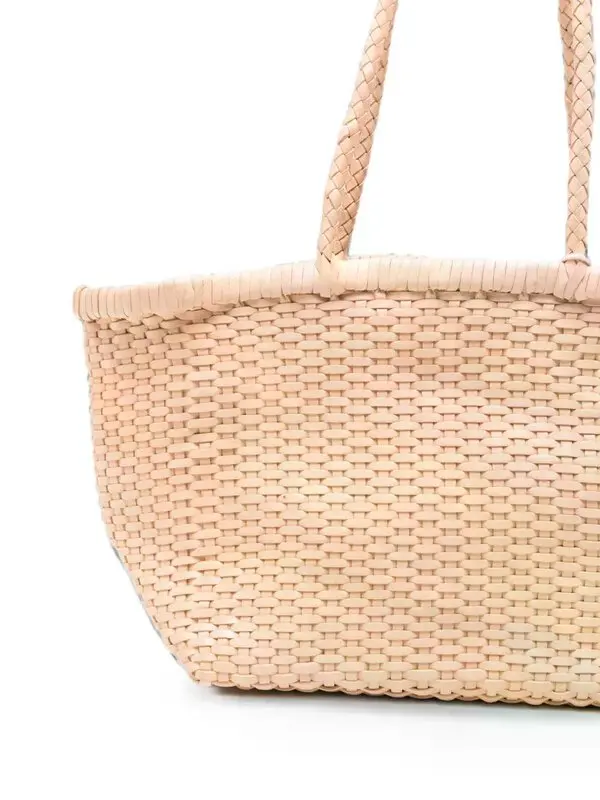Dragon Small Leather Tote Bag