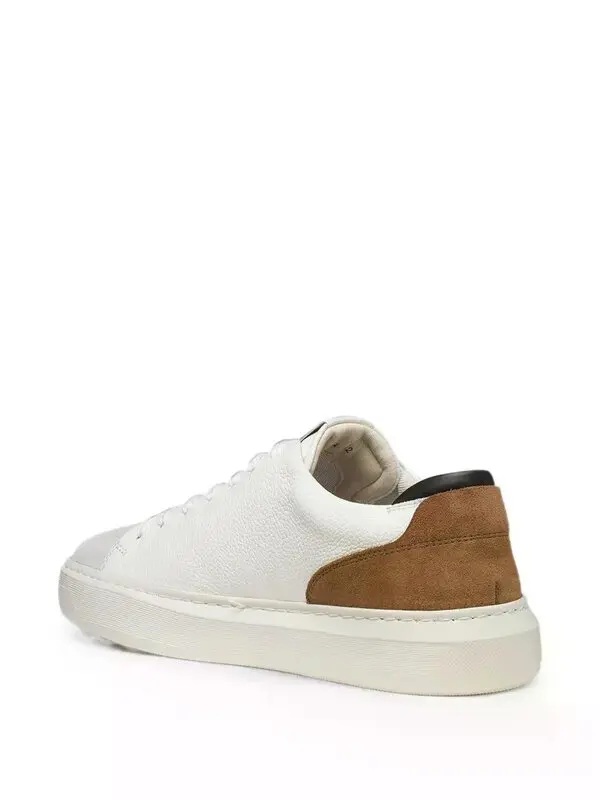 Geox Deiven Leather Sneakers