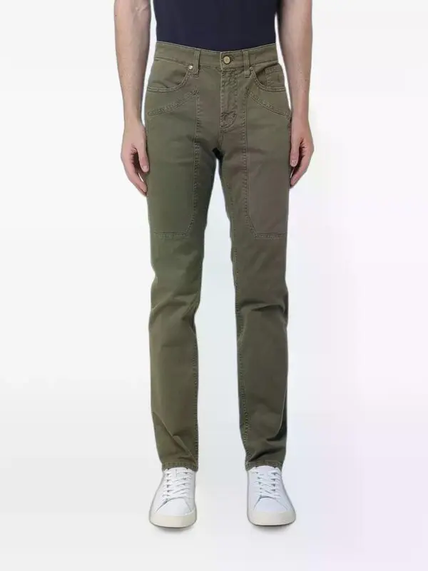 JECKERSON John Slim-fit Trousers - Green
