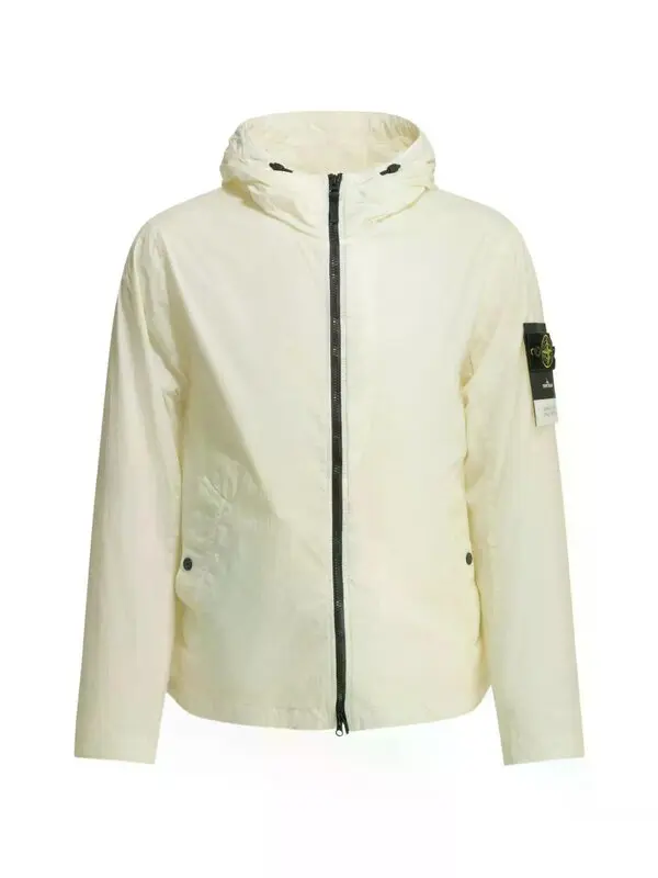 Stone Island Compass-motif Hooded Coat