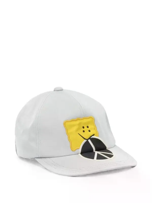 Kapital Peace Sign Patch Baseball Cap