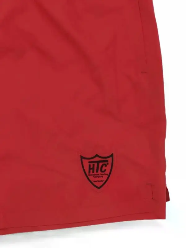 HTC LOS ANGELES Logo-patch Drawstring Swim Shorts