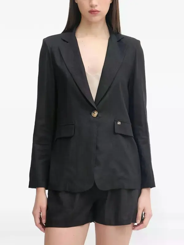 GAUDI Single-breasted Notched-lapels Blazer