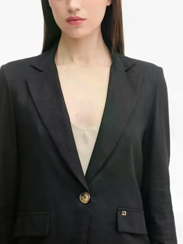 GAUDI Single-breasted Notched-lapels Blazer