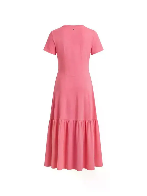 Dkny Ruched Tiered Midi Dress