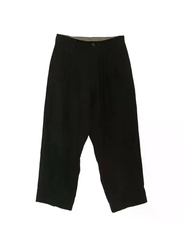 ZIGGY CHEN Pleated Buttoned Trousers