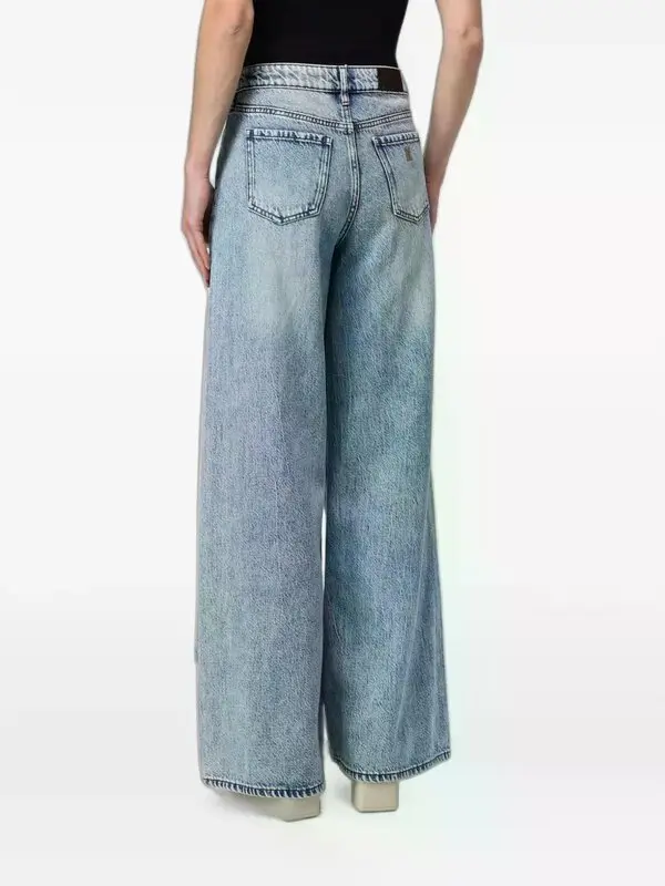 Armani Exchange Wide-leg Jeans
