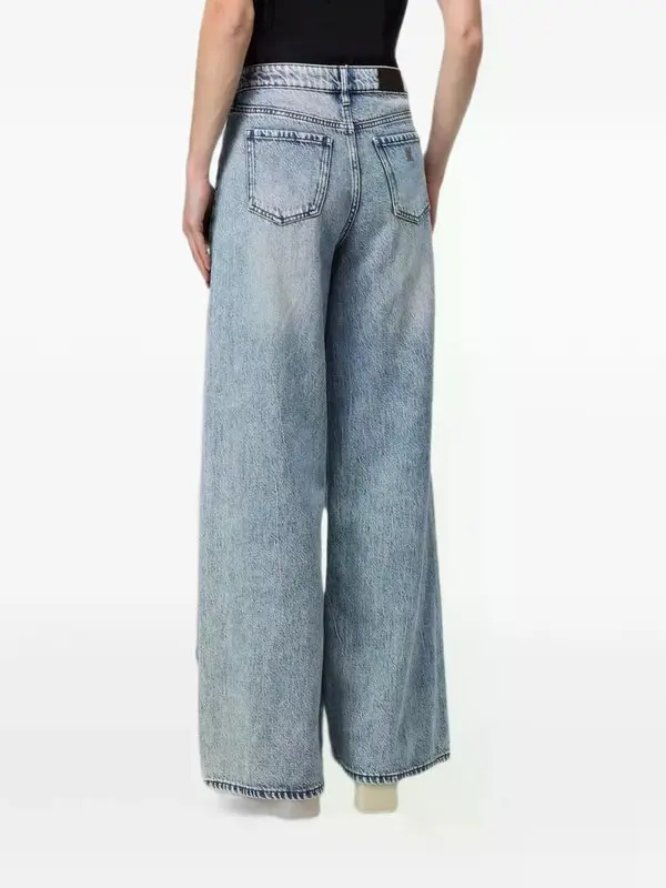 Armani Exchange Wide-leg Jeans