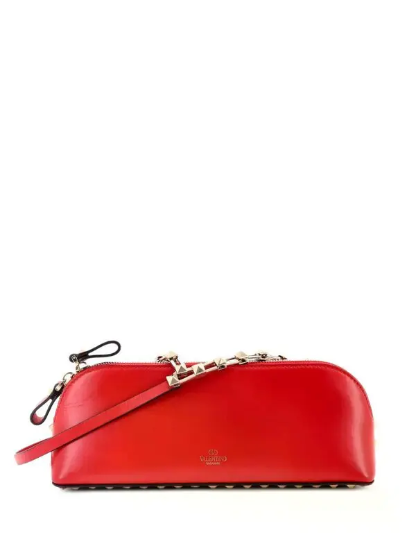 Valentino Garavani Rockstud Zip Crossbody Bag - Red