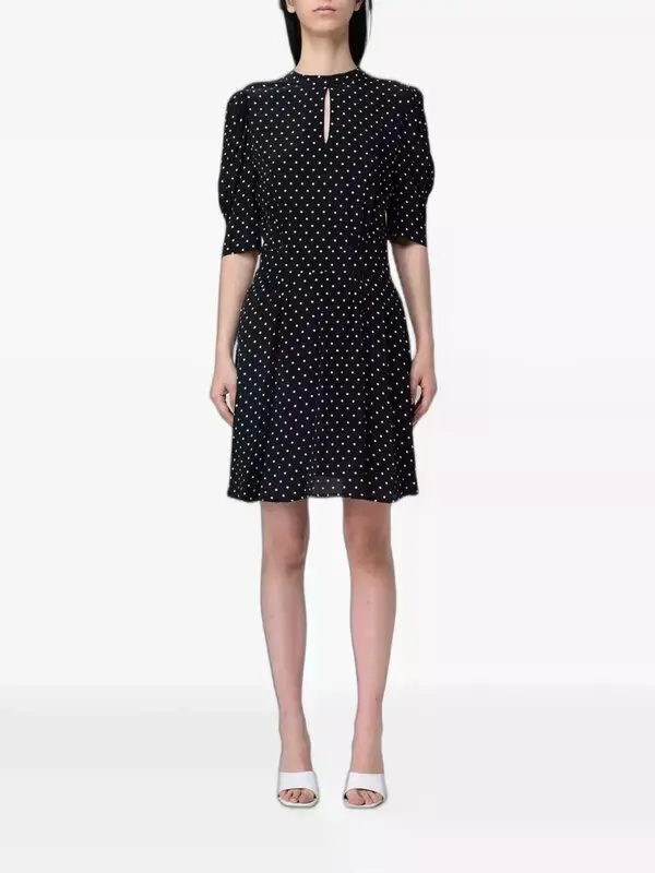 MAR DE MARGARITAS Kimberly Polka-dot Mini Dress