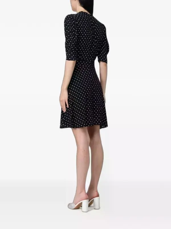 MAR DE MARGARITAS Kimberly Polka-dot Mini Dress