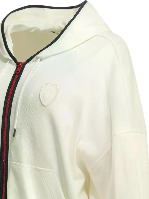 Brunello Cucinelli Logo-patch Zip-up Hoodie
