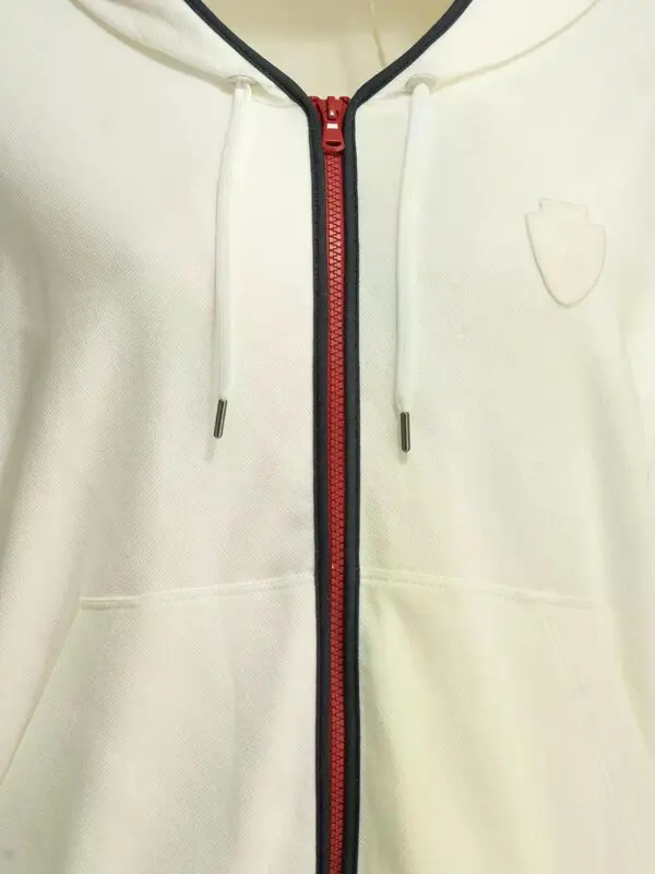 Brunello Cucinelli Logo-patch Zip-up Hoodie