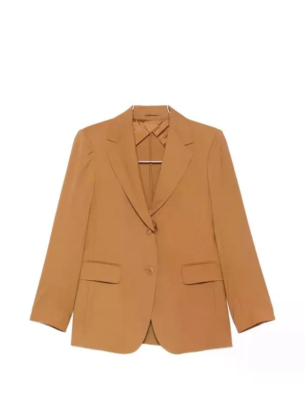 Max Mara Single-breasted Notched-lapels Blazer