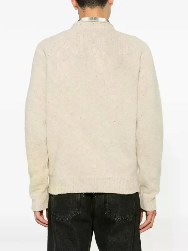 Dsquared2 Logo Patch Raglan Sleeve Sweater