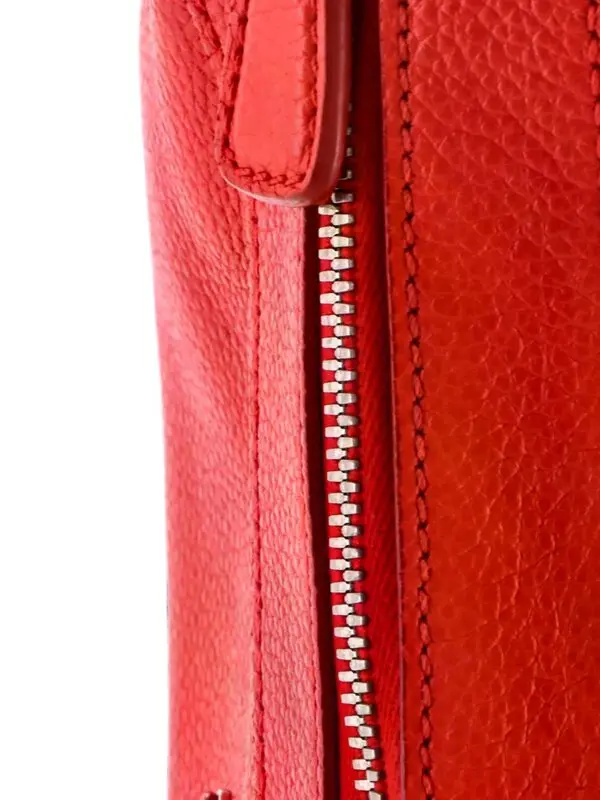 Prada Vitello Daino Top Zip Shoulder Bag