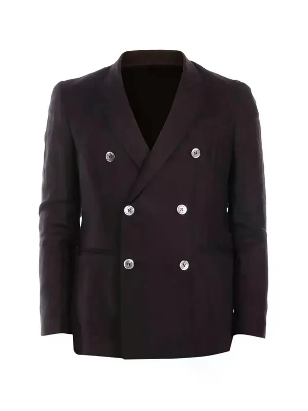 Alpha Studio Double-breasted Blazer