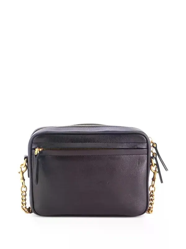 Valentino Garavani Viva Superstar Chain Leather Small Crossbody Bag - Black