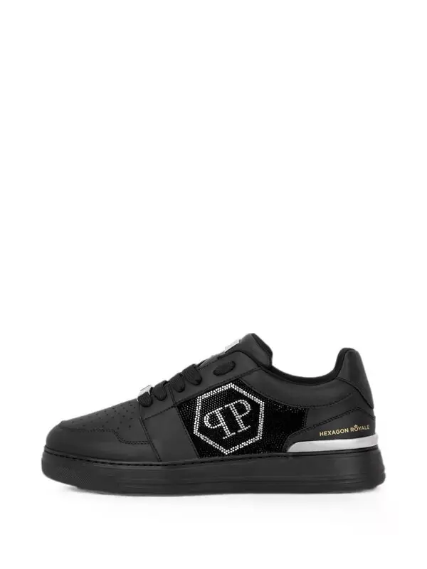 Philipp Plein Lo-top Sneakers Crystal Hexagon