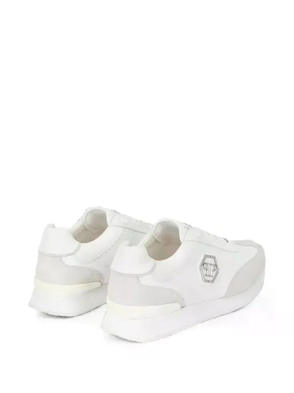 Philipp Plein Runner Hexagon Patch Sneakers