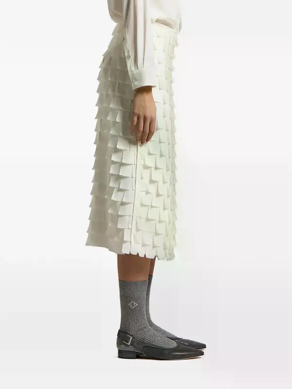 Peserico Layered Midi Skirt
