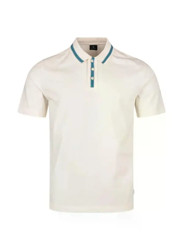 Paul Smith Stripe-trim Short-sleeve Polo Shirt