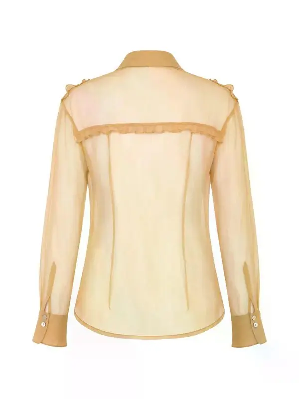 Paloma Wool Ruffled Silk Shirt