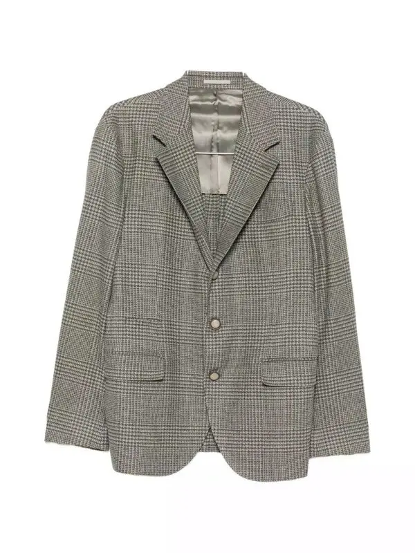 Brunello Cucinelli Prince Of Wales Check-pattern Blazer
