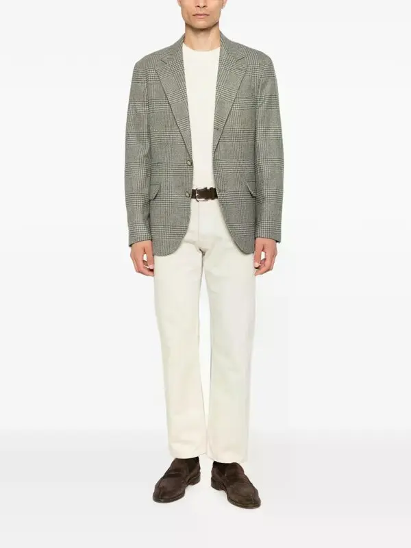 Brunello Cucinelli Prince Of Wales Check-pattern Blazer