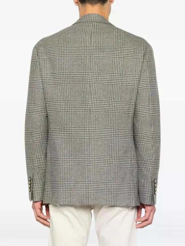 Brunello Cucinelli Prince Of Wales Check-pattern Blazer
