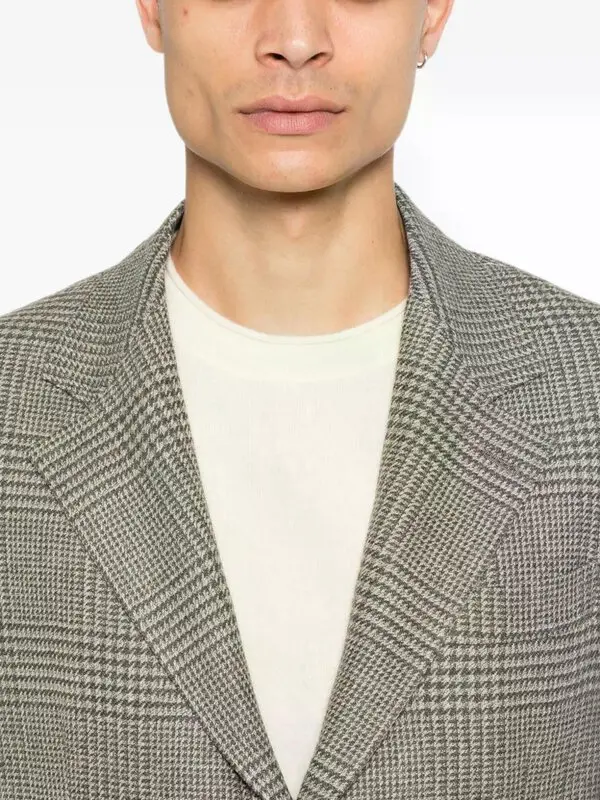 Brunello Cucinelli Prince Of Wales Check-pattern Blazer