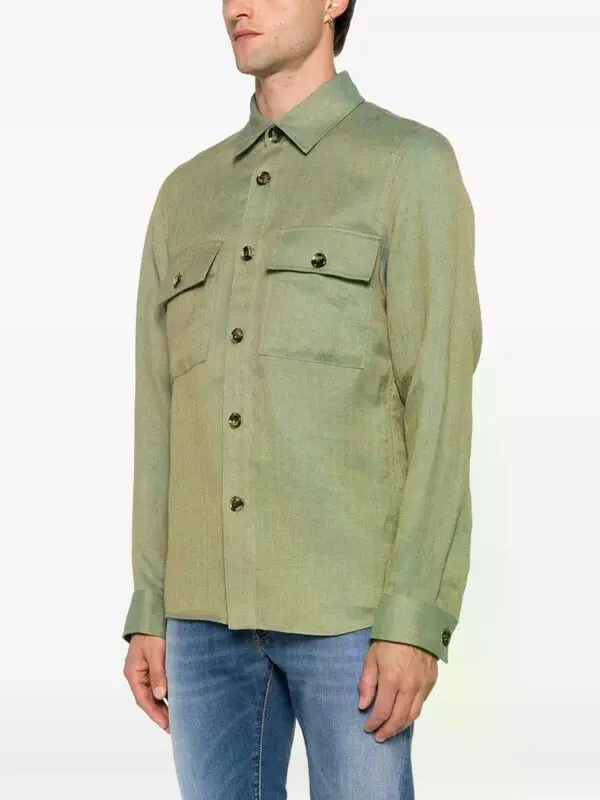 Jacob Cohen Herringbone-weave Button-up Jacket